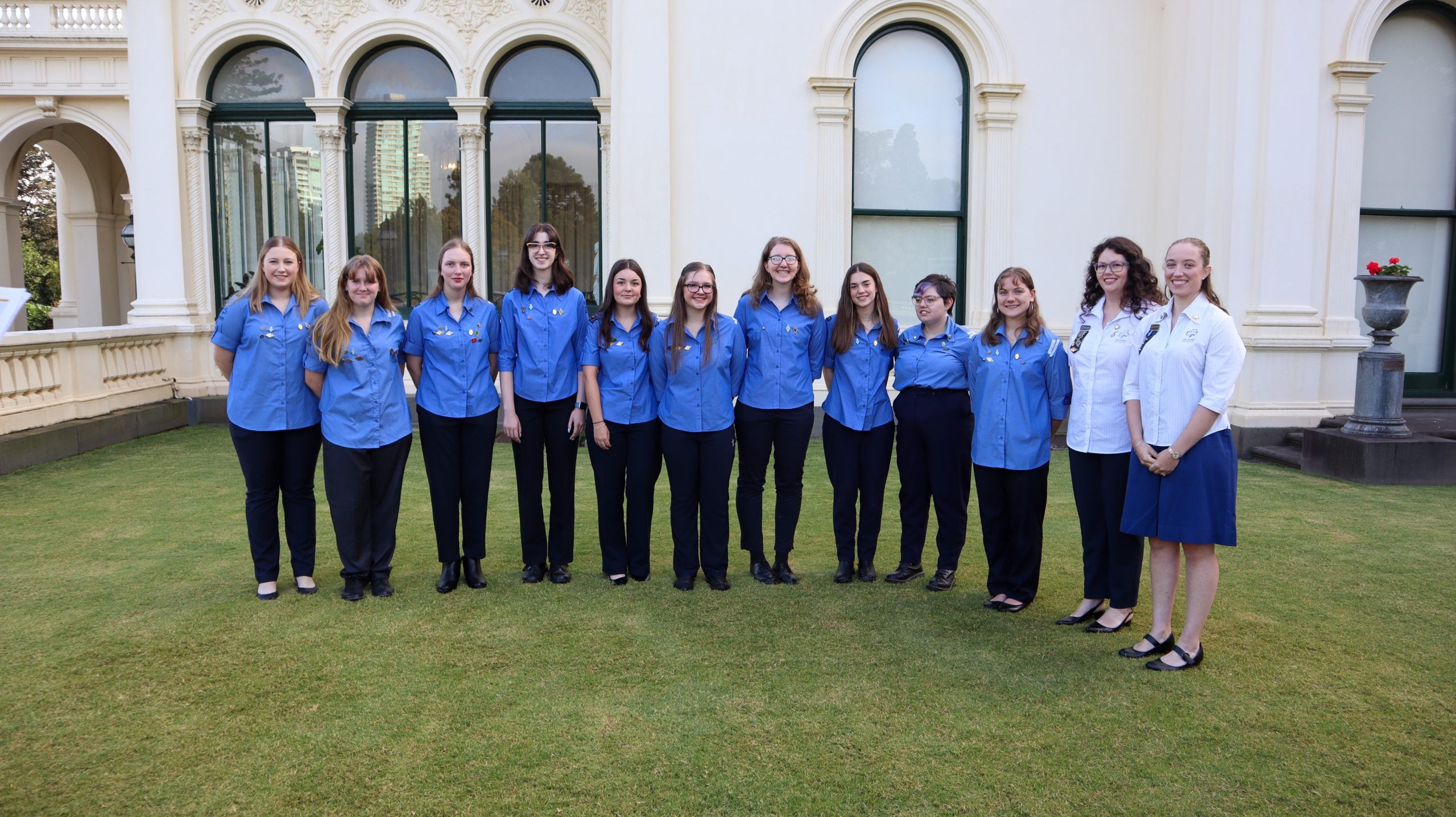 Guide Achievements celebrated at Government House — Girl Guides Victoria